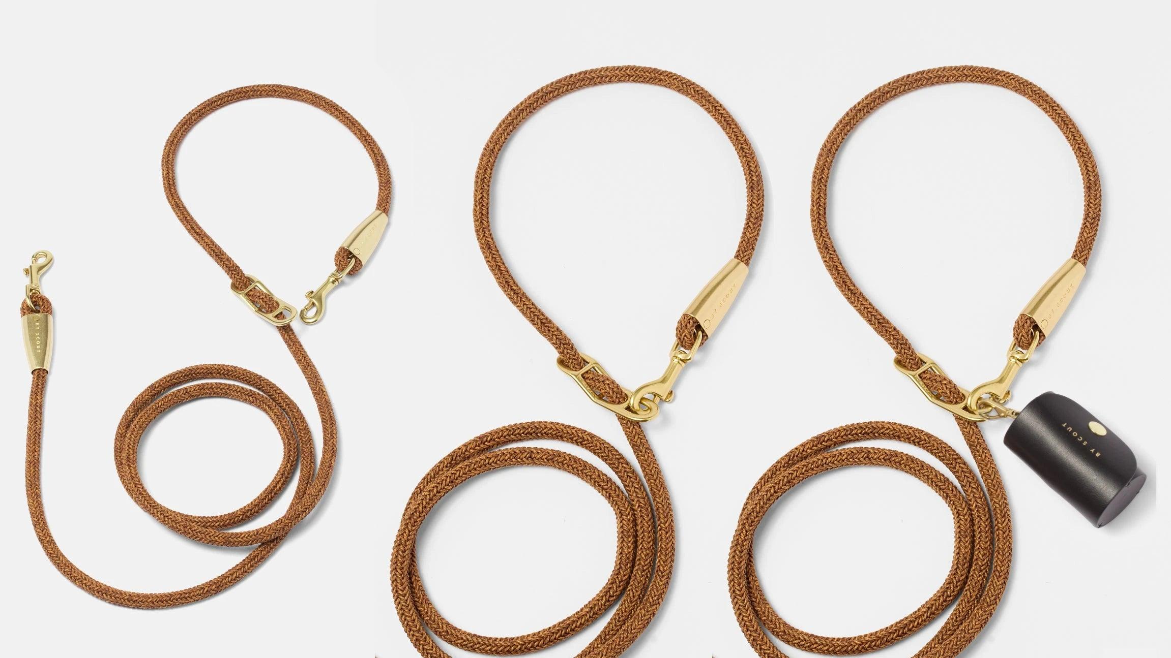 Premium Rope Dog Leashes- Adjustable and Elegant Design | By Scout